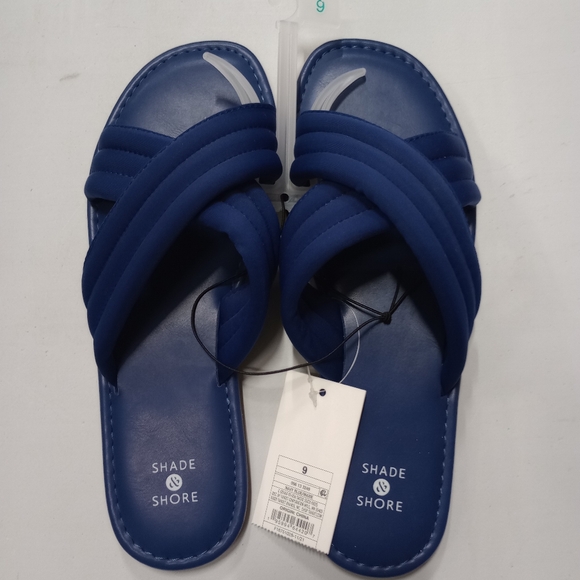 Shade & Shore | Shoes | Nwt Shade Shore Super Cute Slide On Blue ...